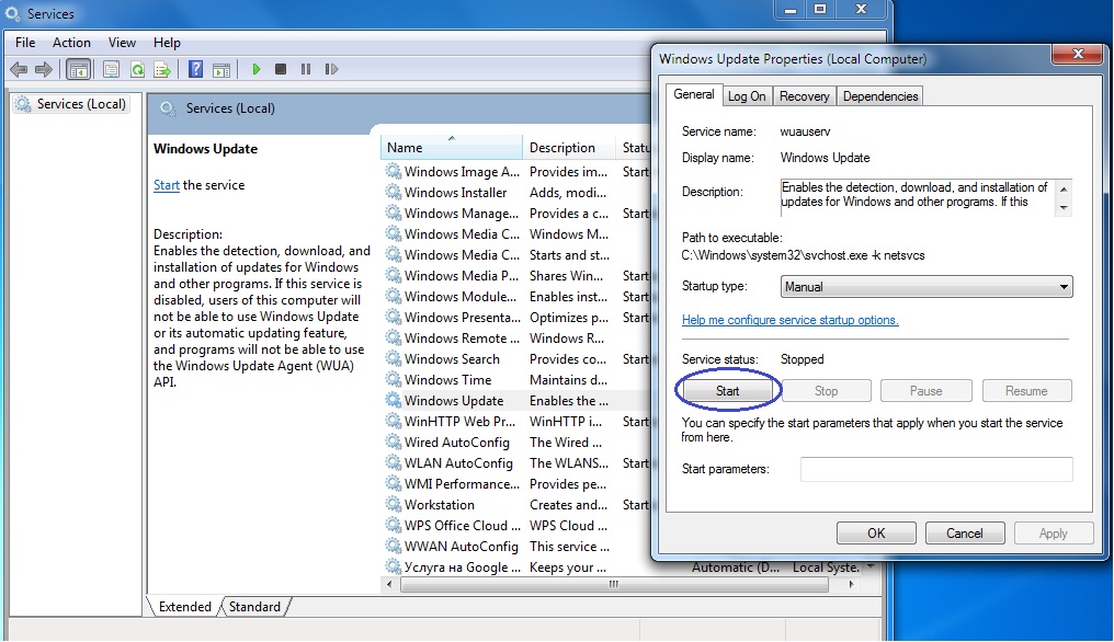 How To Repair Windows Update Services And Dependencies - dlystormca1bs